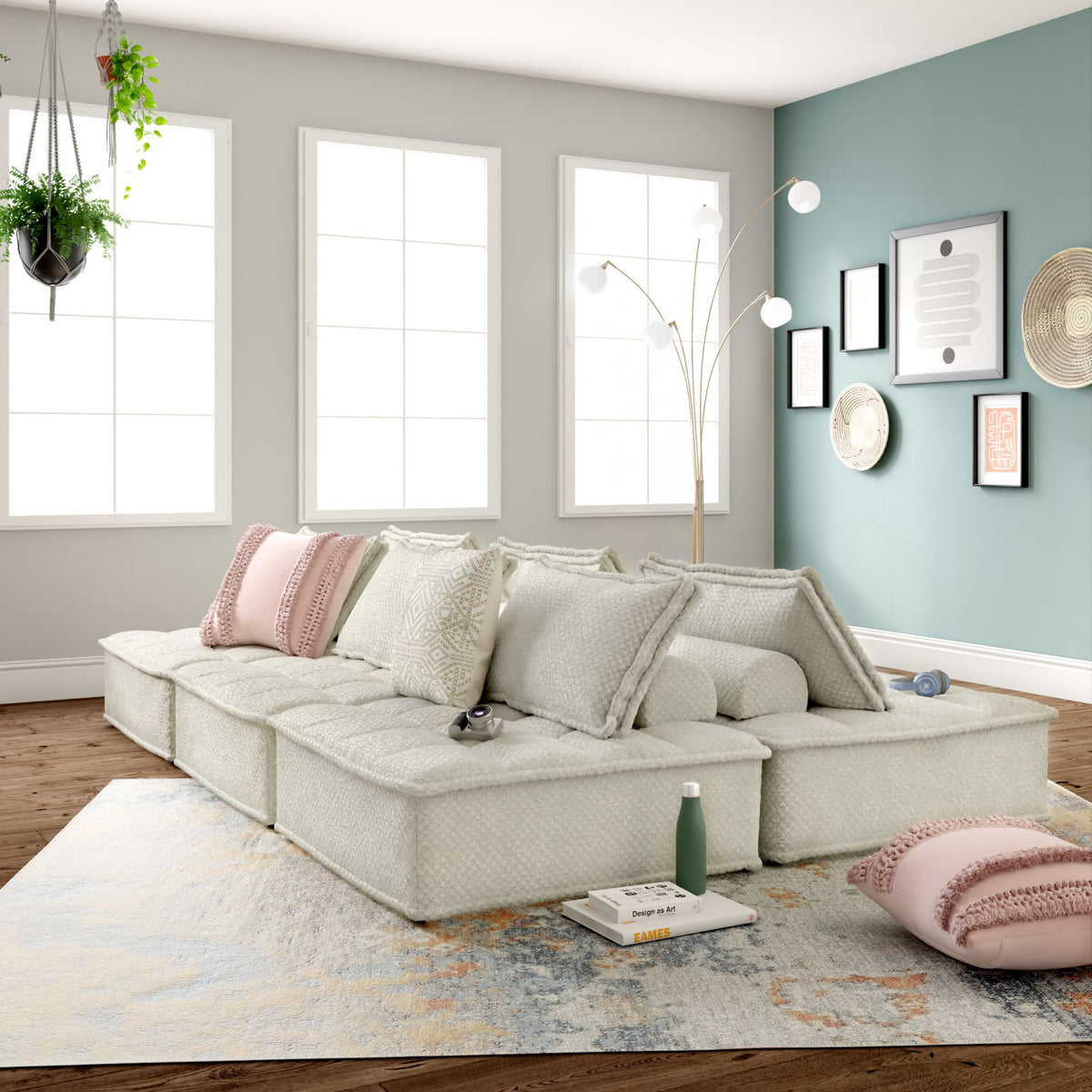 Bales 6 Piece Modular Sectional | Madison's Furniture